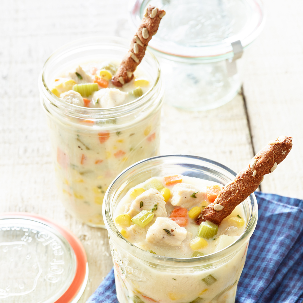 Light Turkey Corn Chowder Recipe | Honeysuckle White